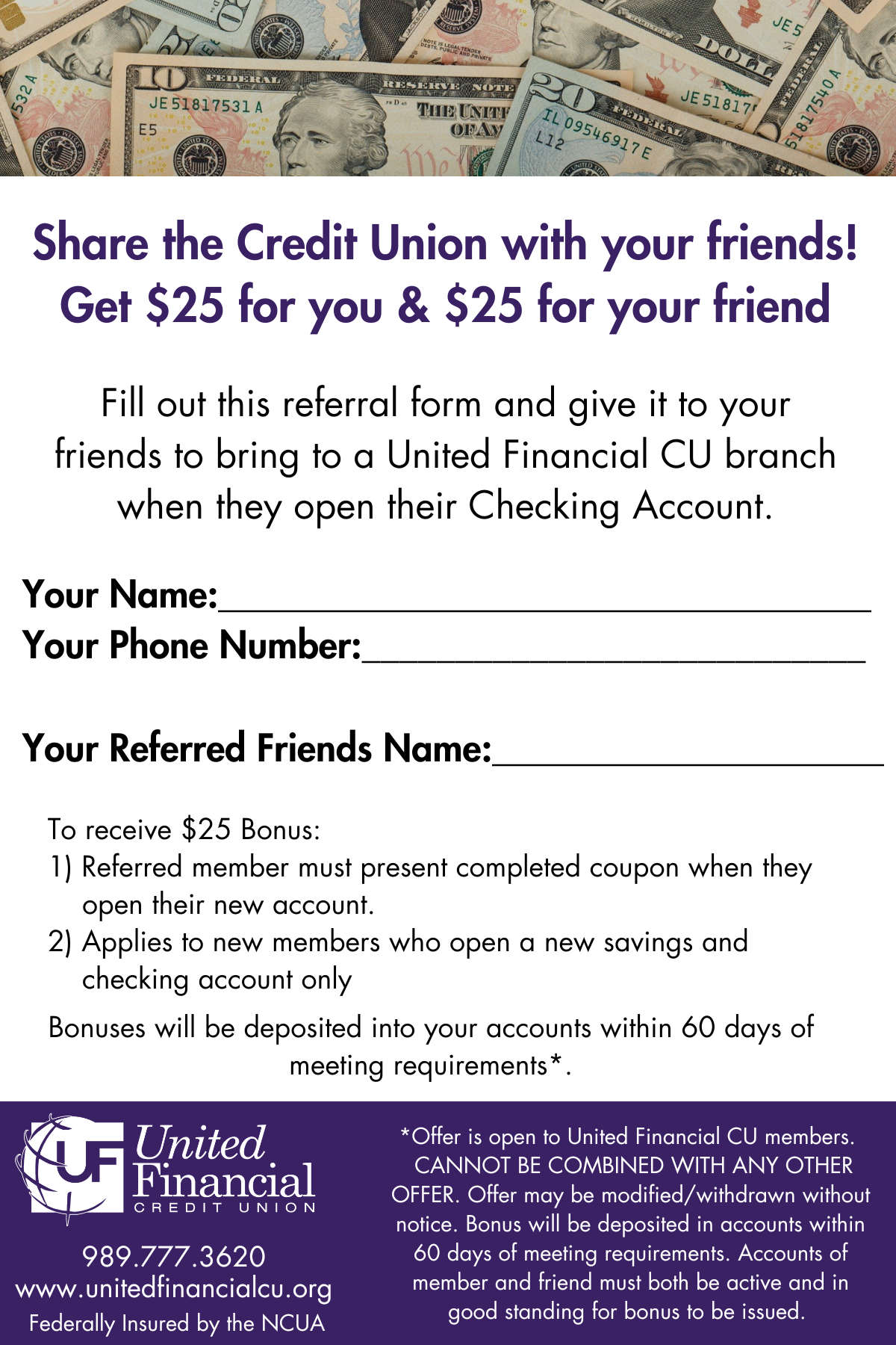 Share The Credit Union - United Financial