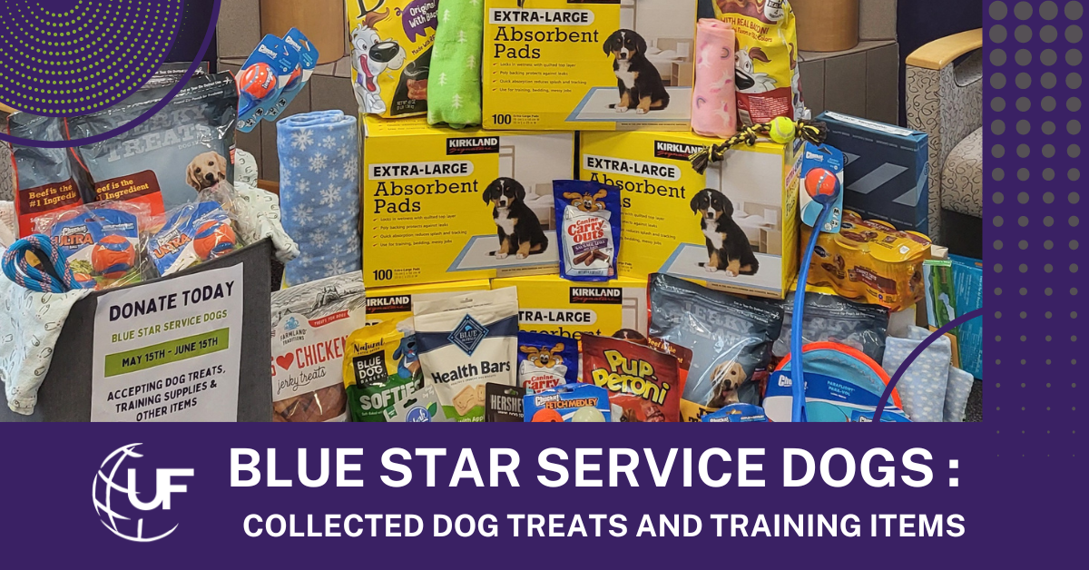 United Financial Credit Union Collection Drive for Blue Star Service ...